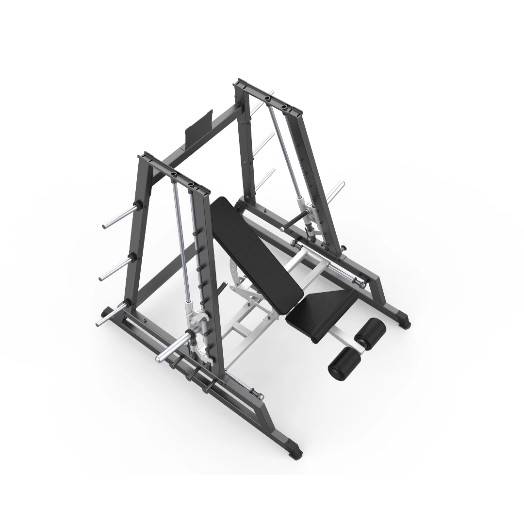 POWER SMITH MACHINE DUAL SYSTEM CARGA CON DISCOS PROFESIONAL MOVIFIT ...