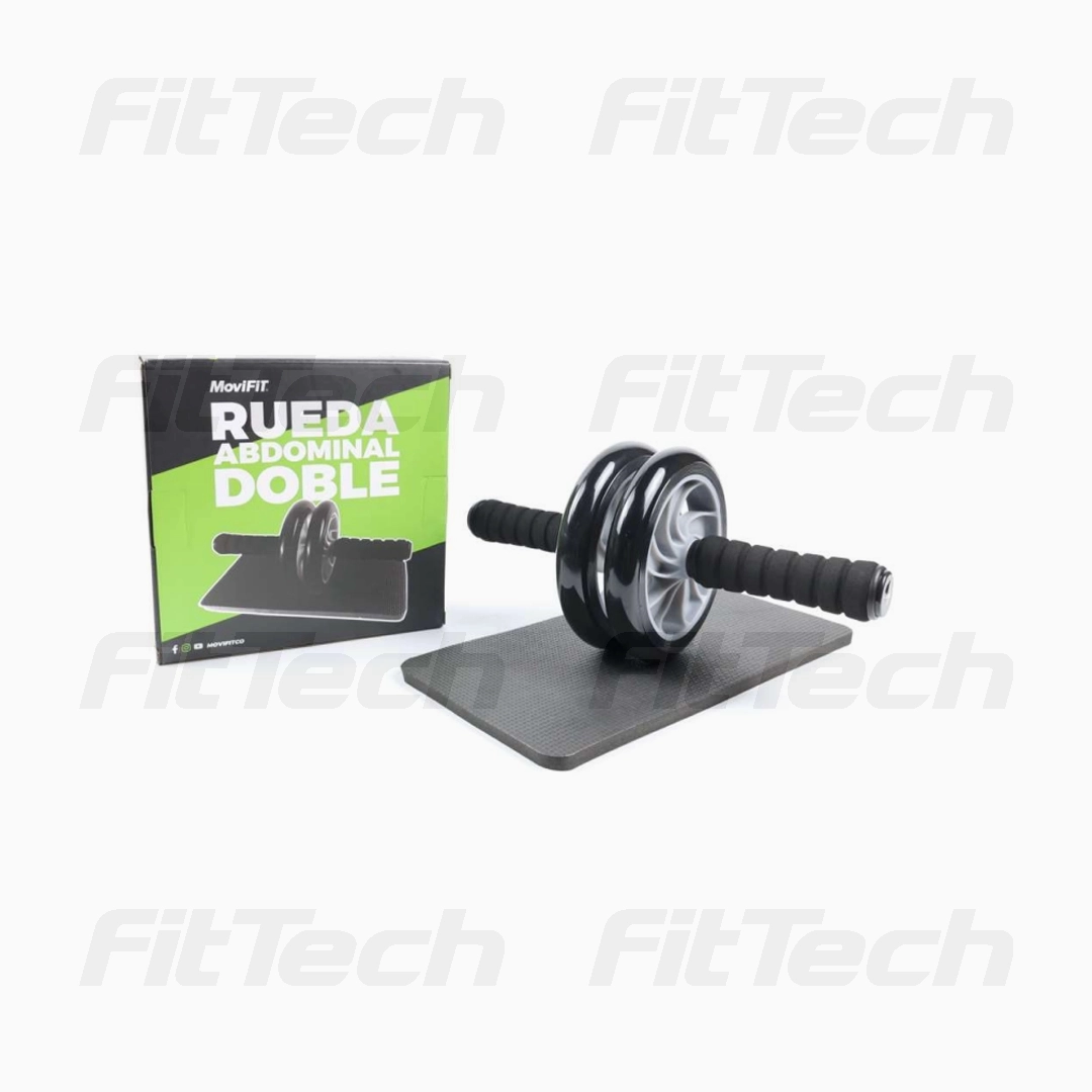 RUEDA ABDOMINAL DOBLE MD1467 - Fittech